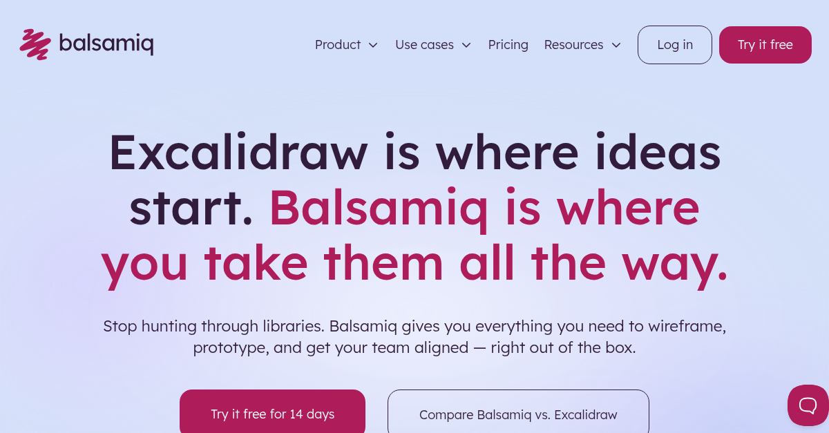 Whiteboard it in Excalidraw. Wireframe it in Balsamiq.