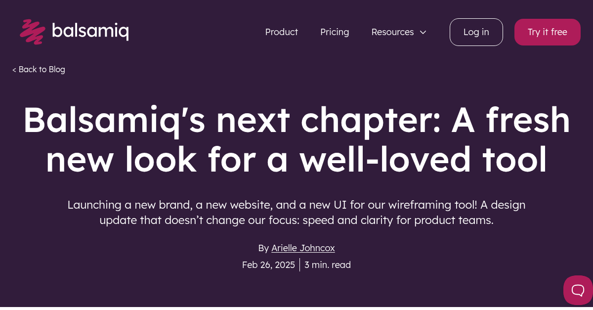 Balsamiq's next chapter: A fresh new look for a well-loved tool