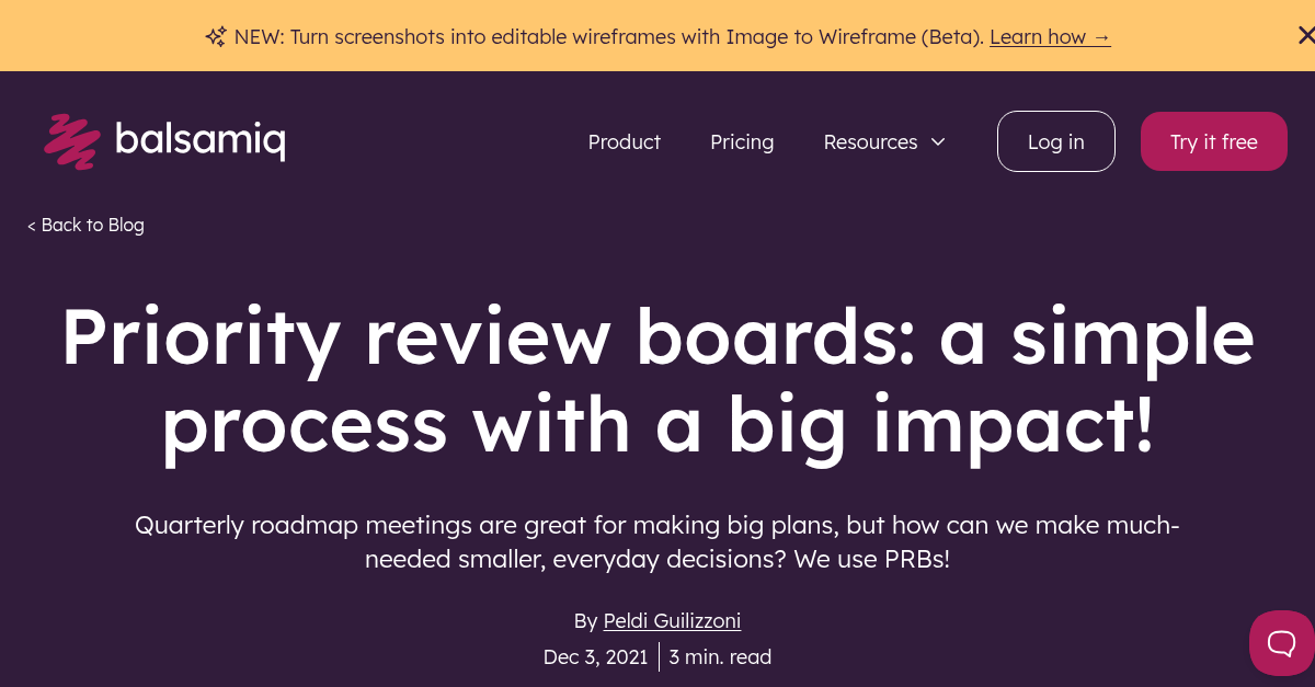 Priority review boards: a simple process with a big impact!