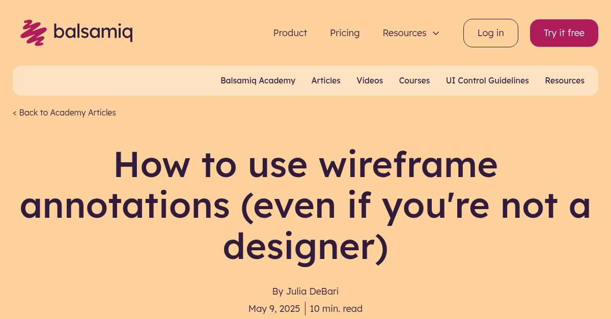How To Use Wireframe Annotations Even If Youre Not A Designer 1514