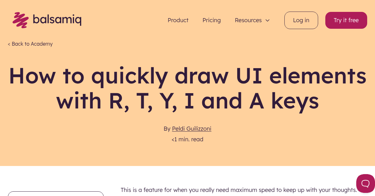 How to quickly draw UI elements with R, T, Y, I and A keys