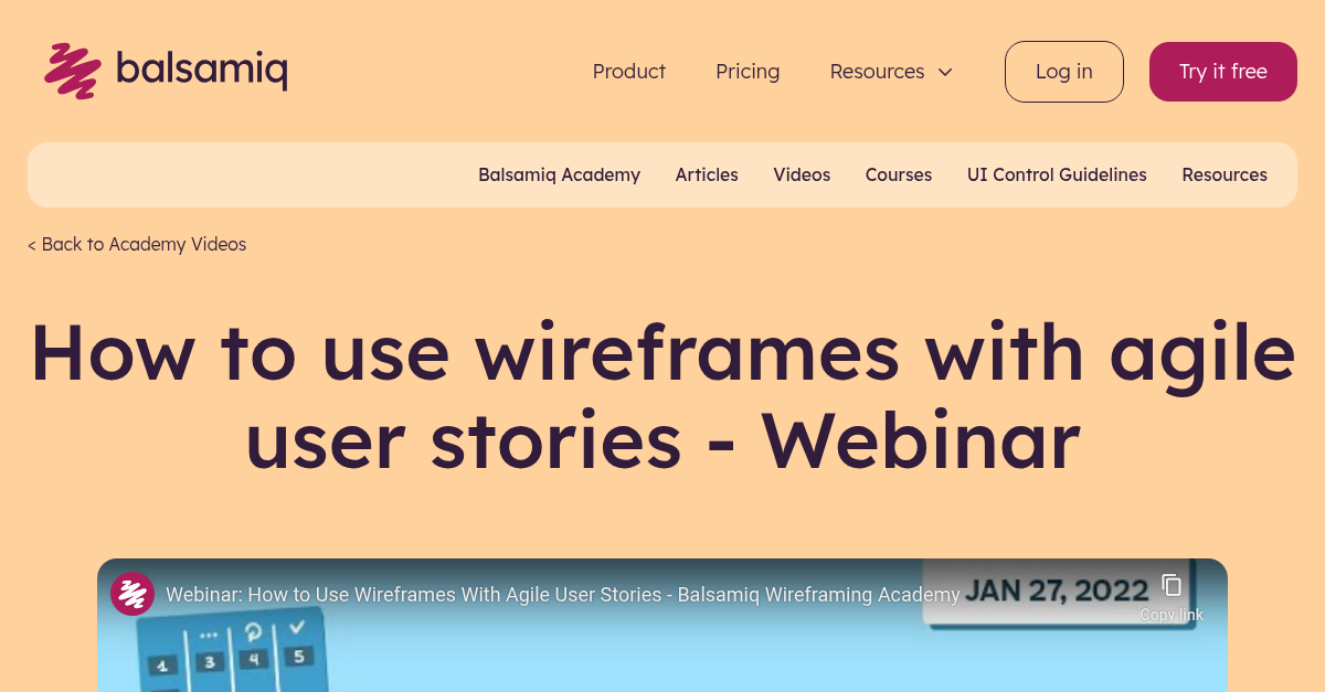 How to use wireframes with agile user stories - Webinar How to use wireframes with agile user stories - Webinar