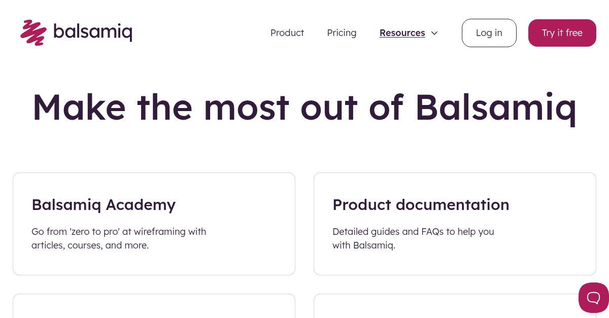 Balsamiq Resources