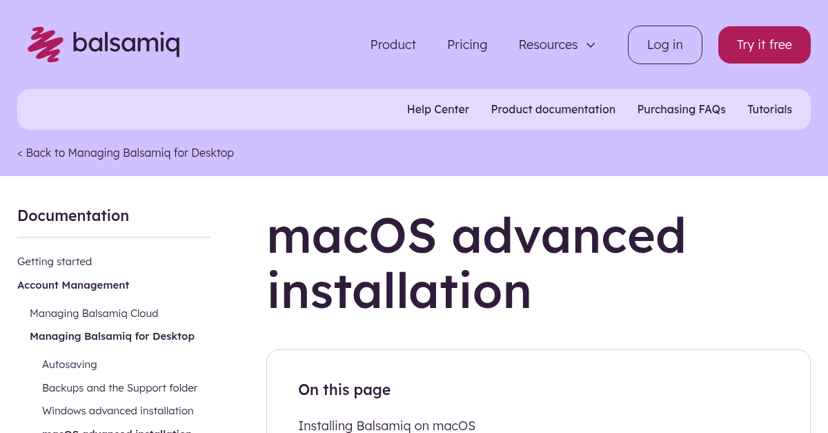 Balsamiq for Desktop macOS installation guide for IT admins - Balsamiq documentation