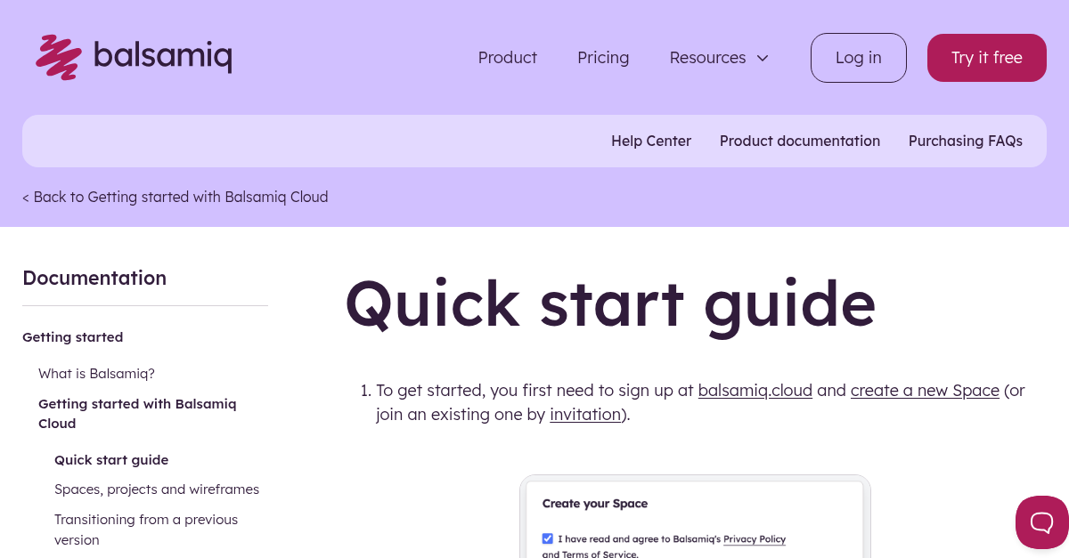 How to start wireframing with Balsamiq Cloud - Balsamiq documentation