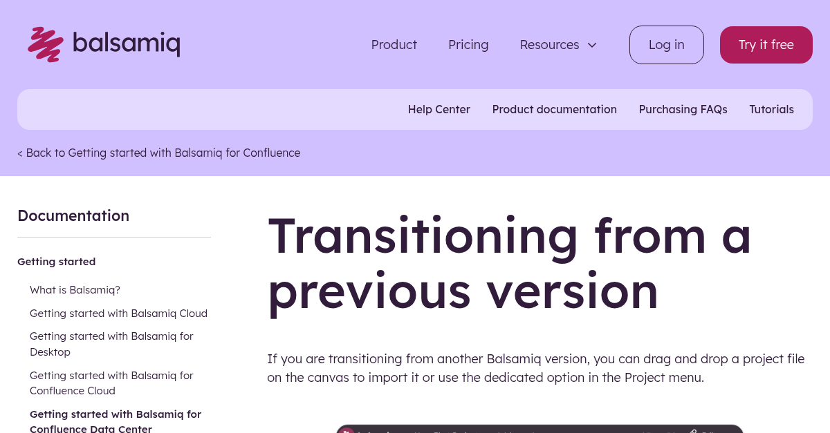 Transitioning from a previous version - Balsamiq documentation Transitioning from a previous version - Balsamiq documentation