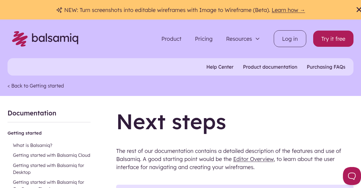 What to learn next after getting started with Balsamiq - Balsamiq documentation