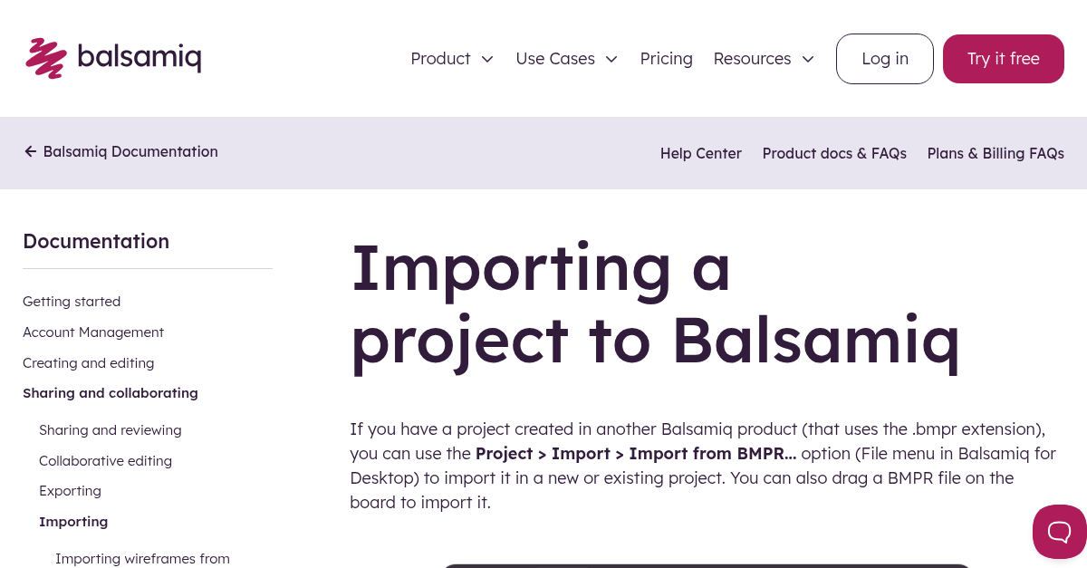 How to import projects from different Balsamiq versions - Balsamiq ...