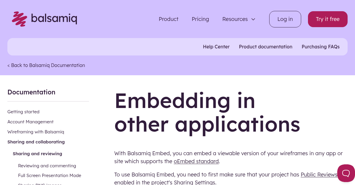 How to embed Balsamiq wireframes in other applications - Balsamiq documentation