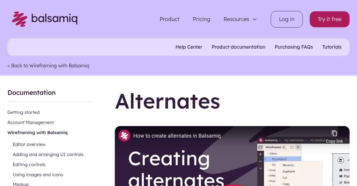 How To Create Different Versions Of The Same Wireframe With Alternates