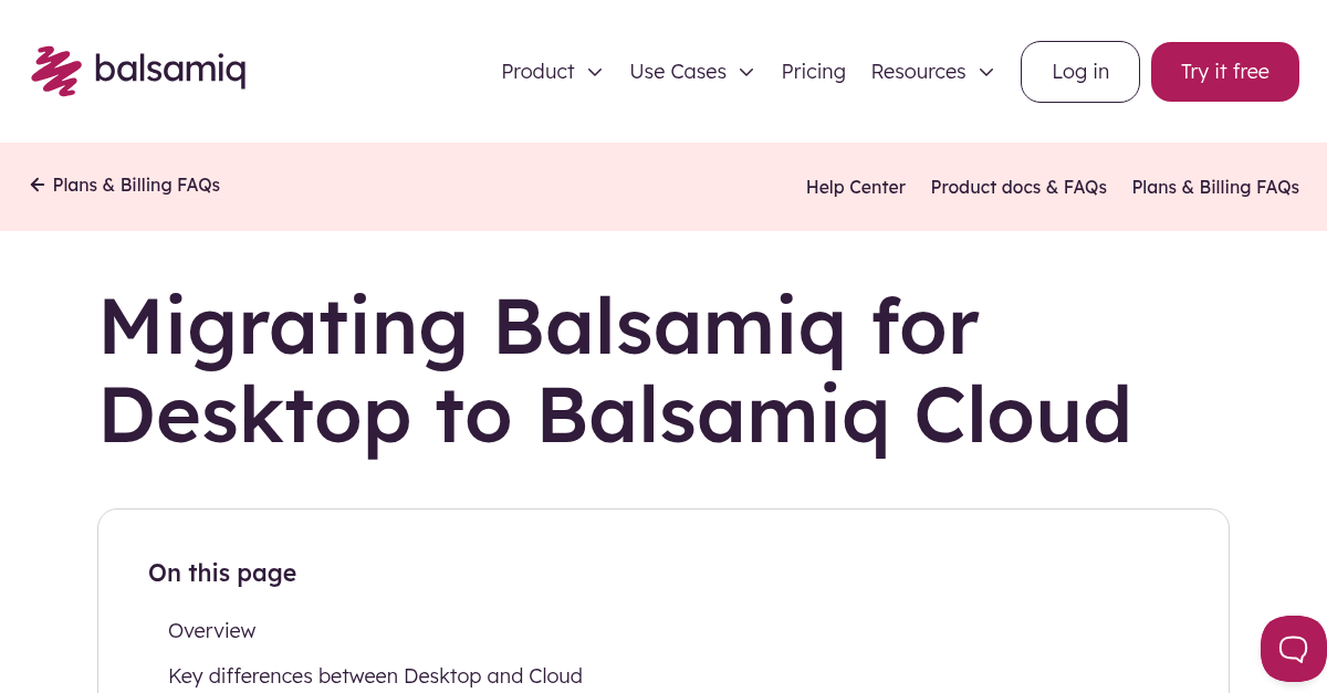 Migrating Balsamiq for Desktop to Balsamiq Cloud