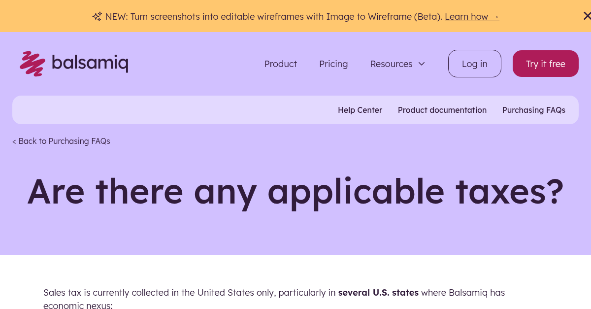 Are there any applicable taxes?